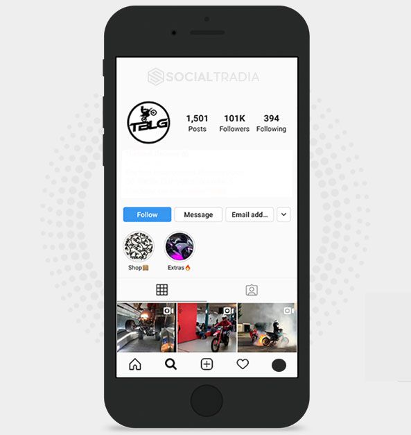 Motorcycle Maniacs (151 k Followers) | Social Tradia