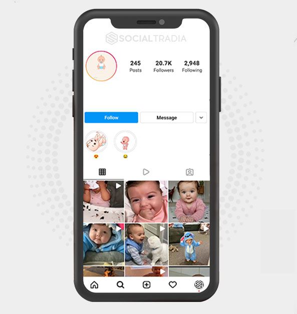 About Babies (923 k Followers) | Social Tradia