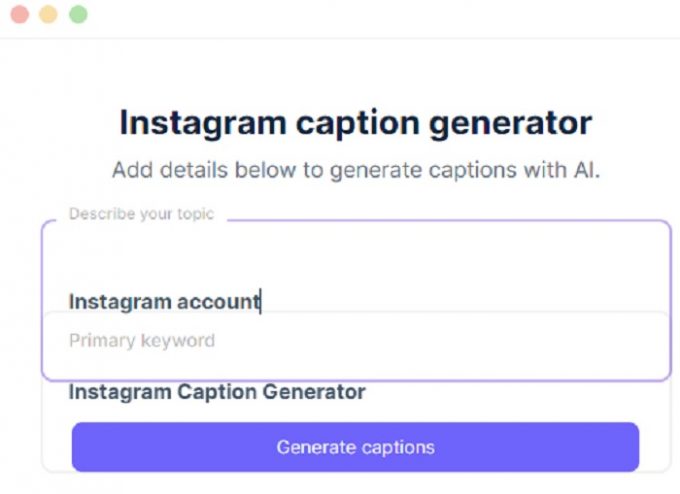Best Instagram Caption Generator Tools | Social Tradia