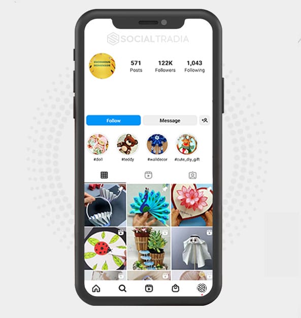 Crafts Here ( 253 k Followers) | Social Tradia