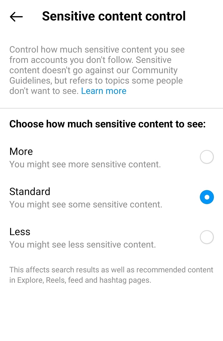 Instagram Sensitive Content Control: Everything You Need To Know ...