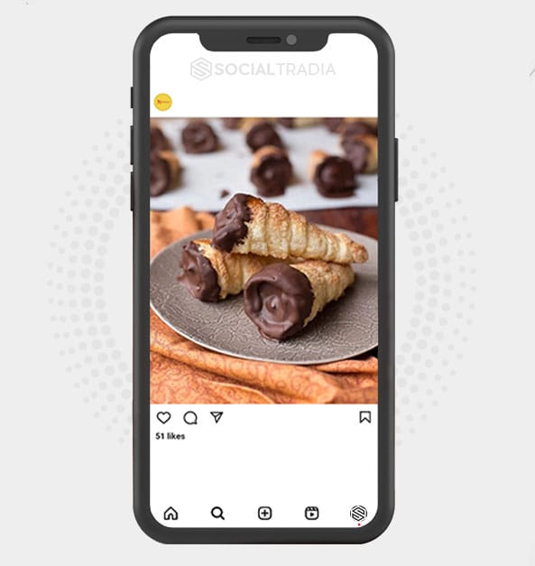 Insta Cooking (2 k Followers) | Social Tradia