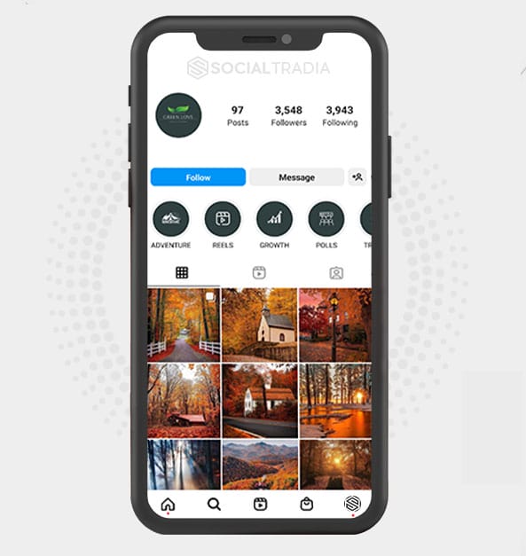 Nature Beauty (3.5 k Followers) | Social Tradia