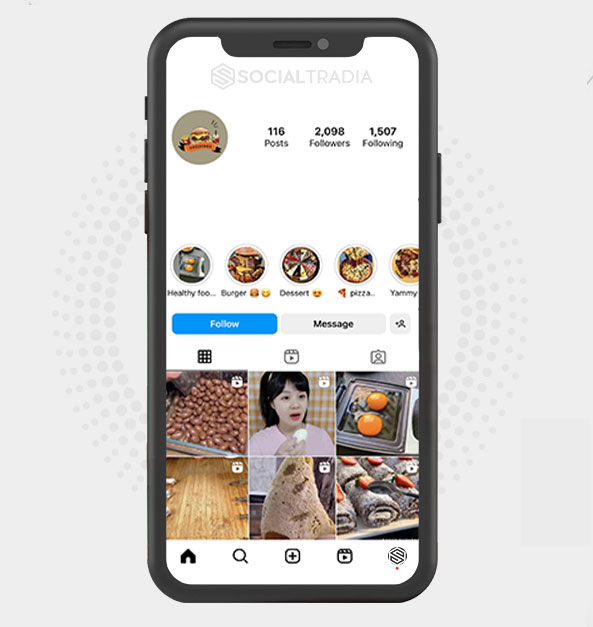 Foody Guide (2 k Followers) | Social Tradia