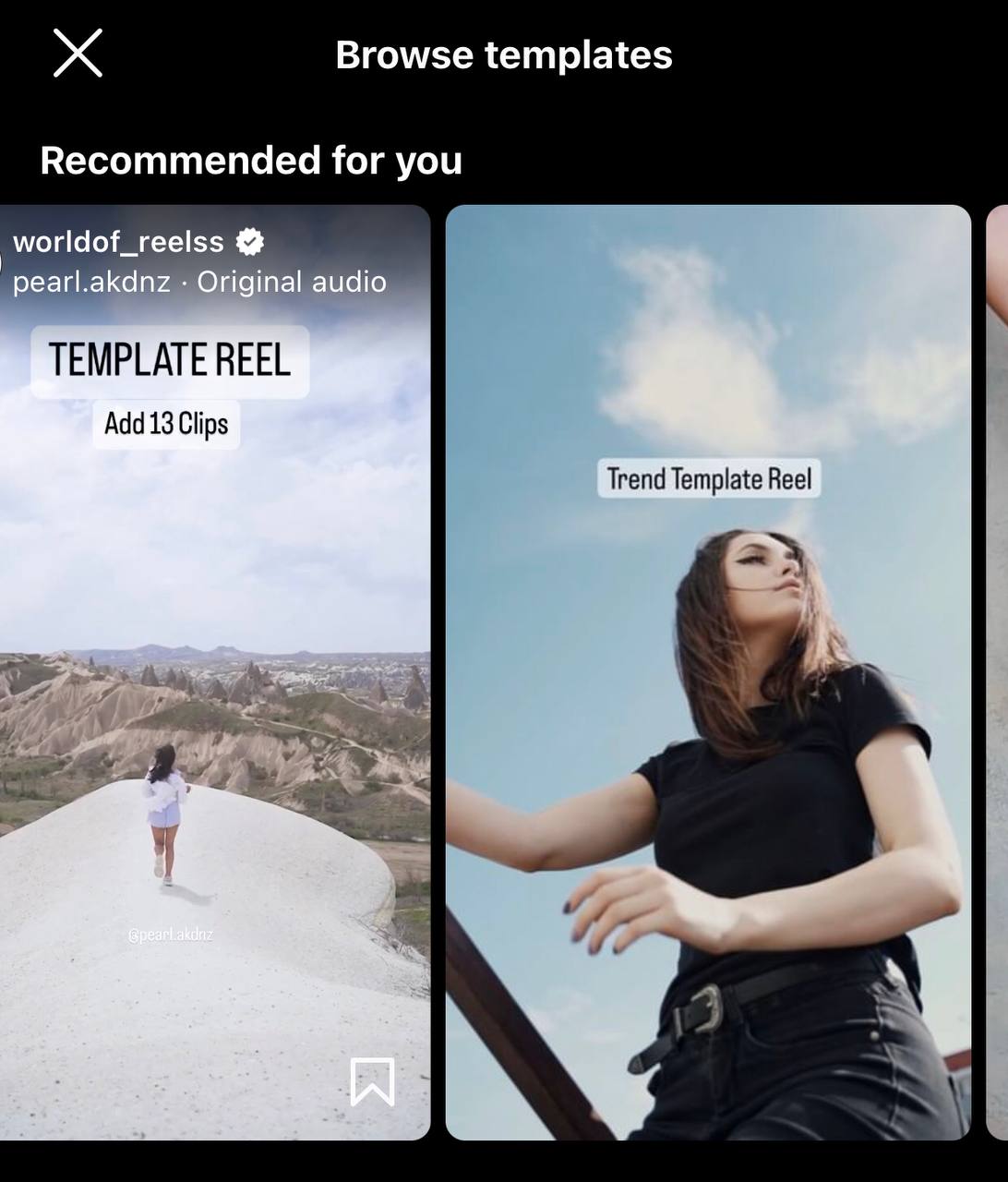 Free Instagram Reels Templates | Social Tradia