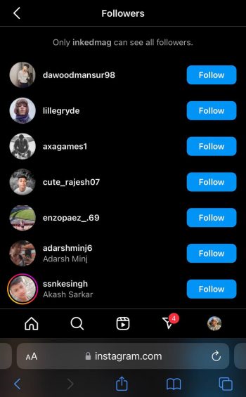 How To See Most Recent Followers On Instagram | Social Tradia