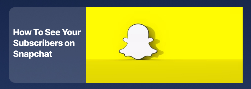 How to See Who's Subscribed to You on Snapchat | Social Tradia