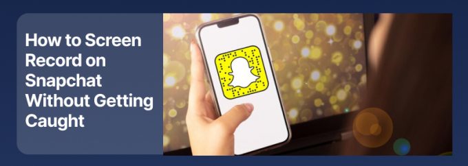 What is Screen Recording on Snapchat? | Social Tradia