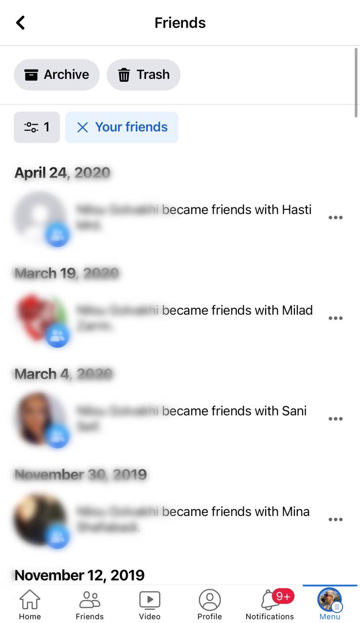 How to See the Date That People Became Friends on Facebook | Social Tradia