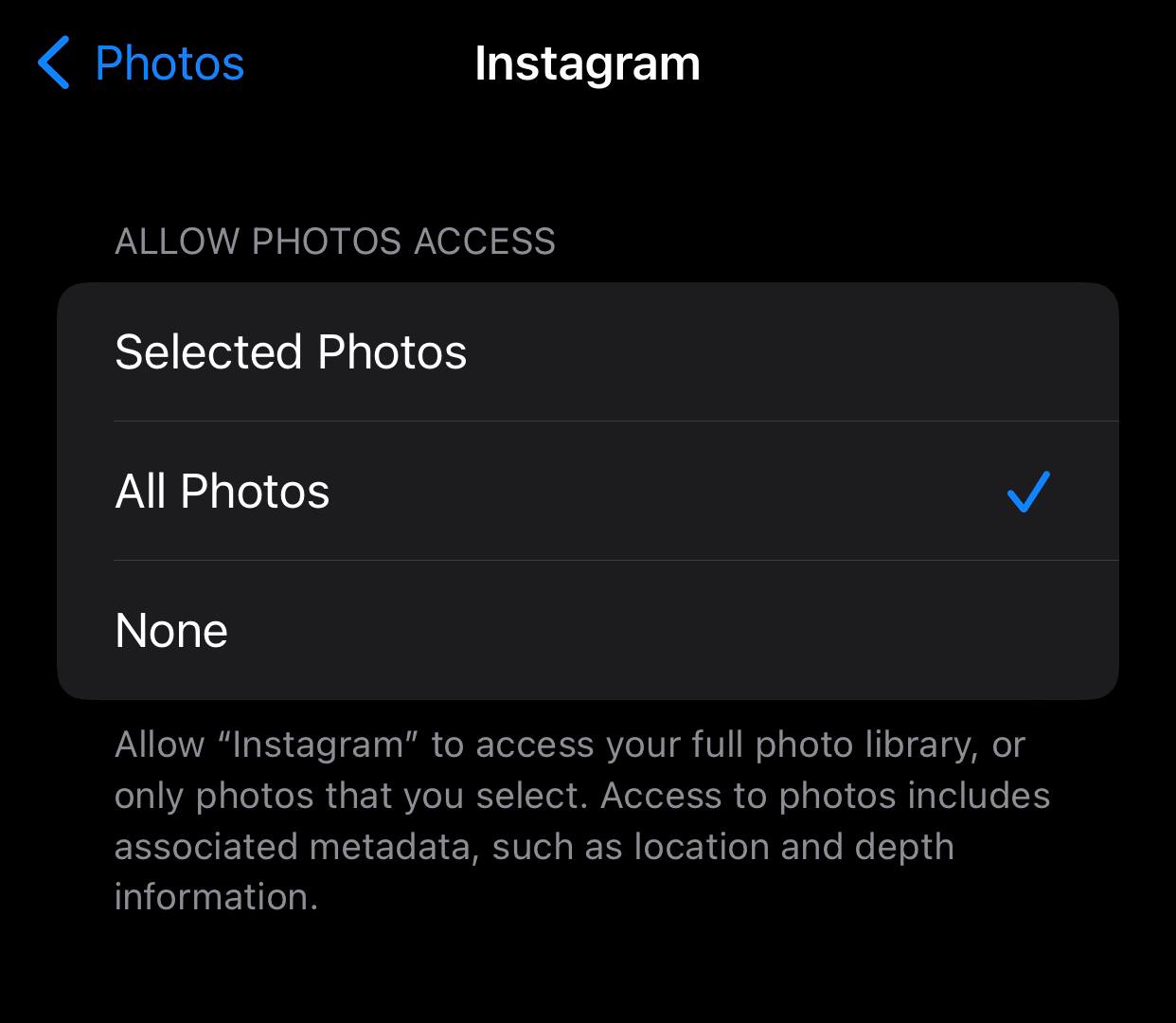 How to Allow Instagram to Access Photos | Social Tradia