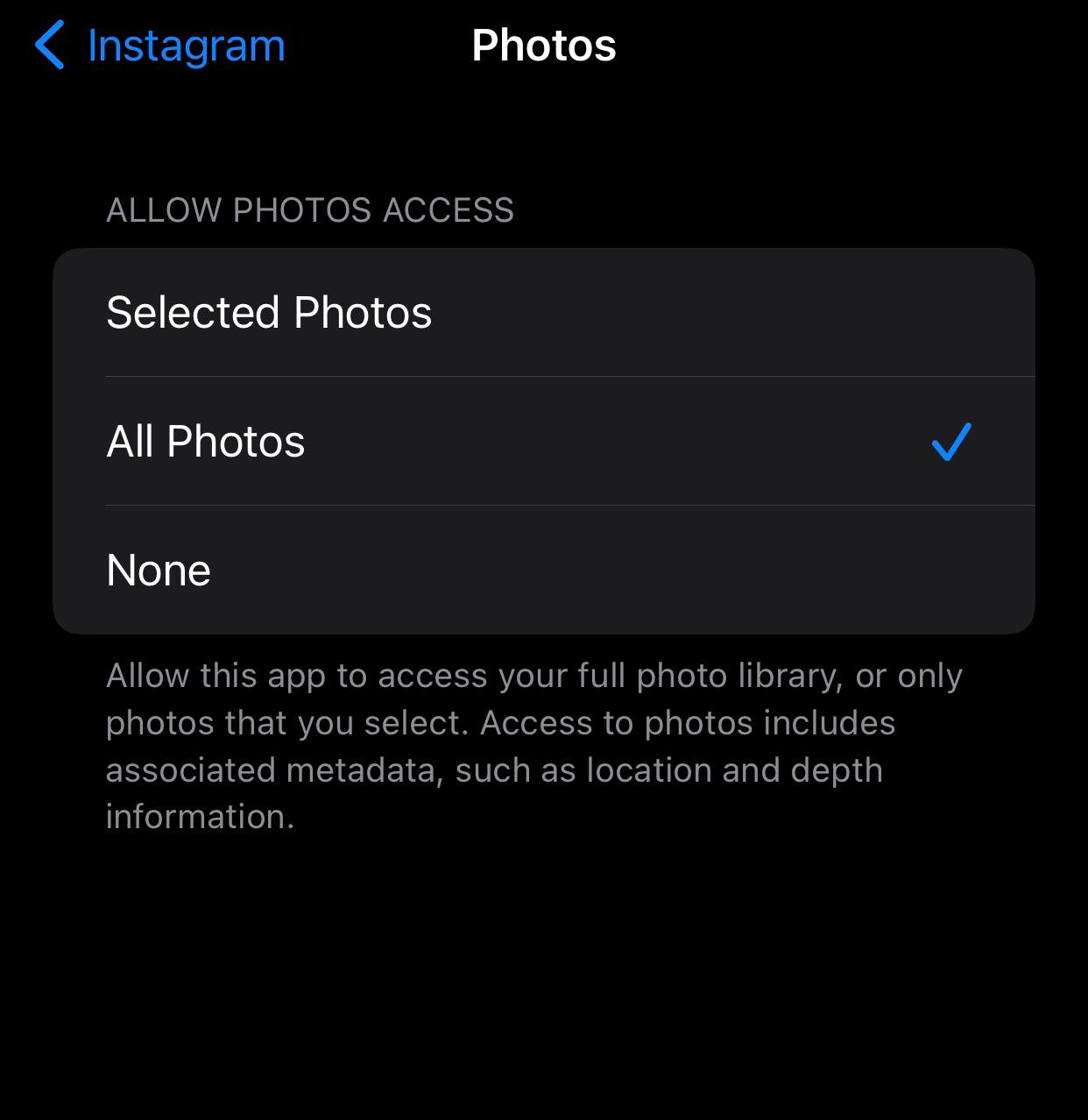 How to Allow Instagram to Access Photos | Social Tradia