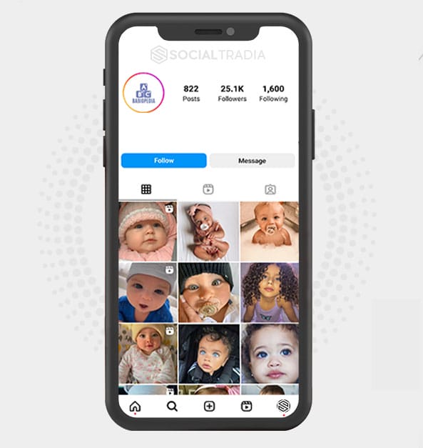 Loving Babies (29.9 k Followers) | Social Tradia