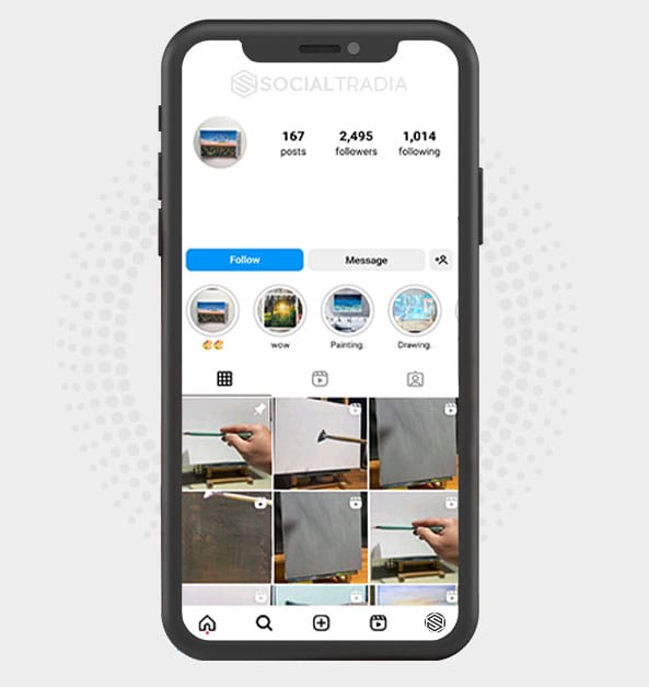 Art Core (4.4 k Followers) | Social Tradia