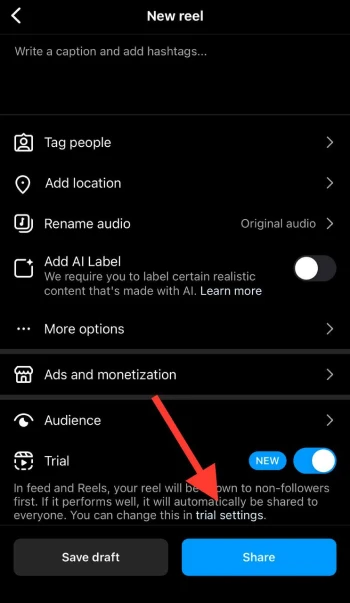 Instagram “Trial Reels” - Everything You Need to Know | Social Tradia