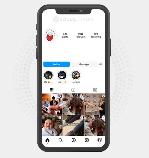 ParentHistory (29 k Followers) | Social Tradia