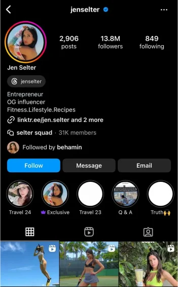 Top 30 Fitness Models to Follow in 2025 | Social Tradia