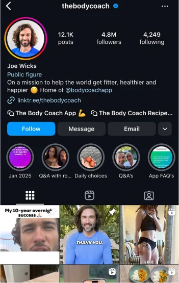 Top 20 Instagram Influencers in 2025 | Social Tradia