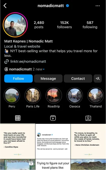 Top Travel Influencers on Instagram to Inspire Your Next Adventure in ...
