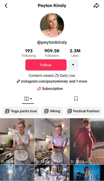 Top TikTokers with OnlyFans Accounts: 2025 List | Social Tradia