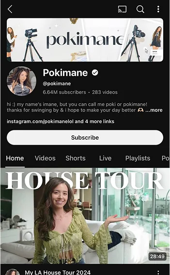 Most Subscribed Female YouTubers in 2025 | Social Tradia