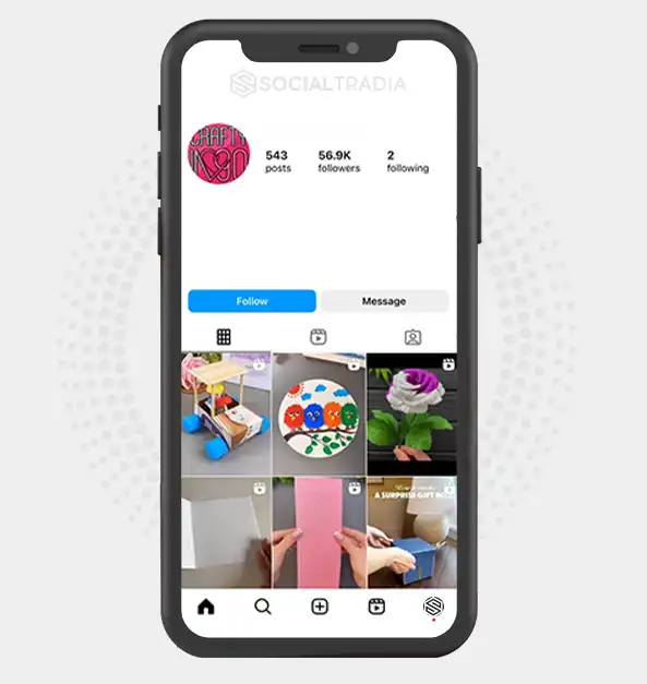 Easy Craft (56.9 k Followers) | Social Tradia