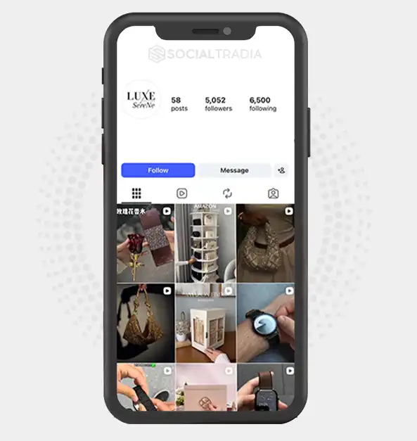 Lux Glow (5k Followers) | Social Tradia